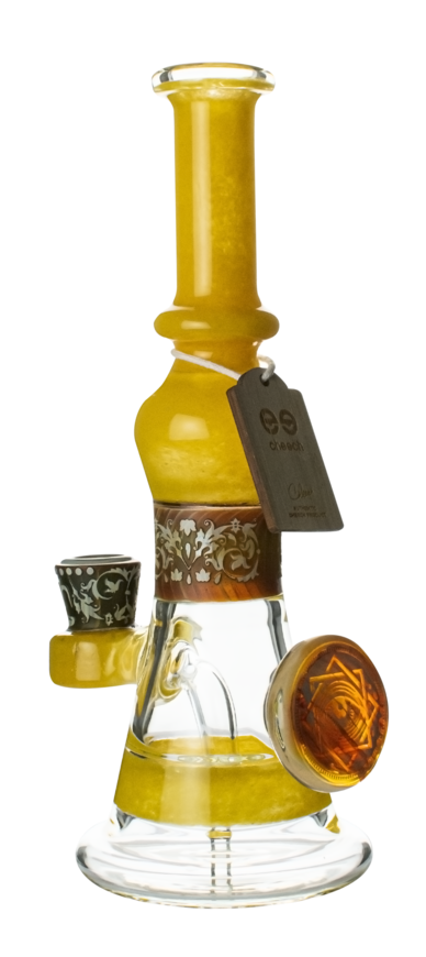 Cheech Glass 9" Pattern Rig - Mary Jane's Headquarters