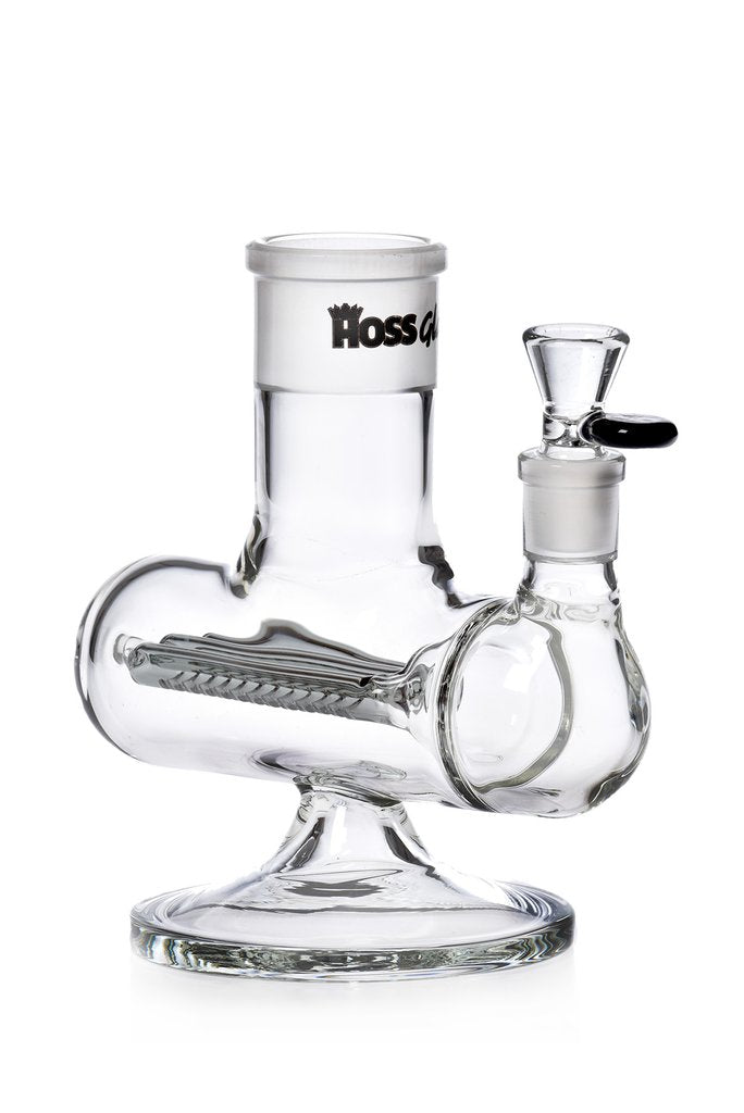 HOSS 8.5" Tall Triple Inline Perc Build-a-Bong Base – Mary Jane's ...