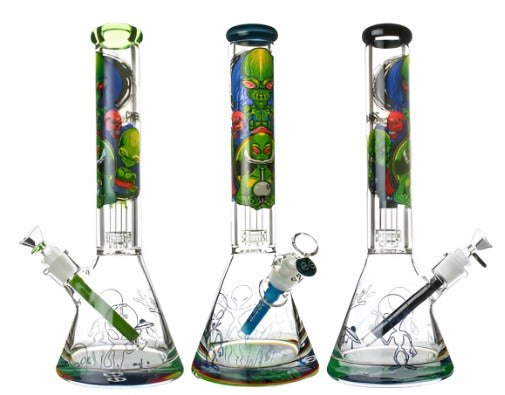 16" Alien Bong by Cheech Glass with 12mm Base and Perc – Mary Jane's ...